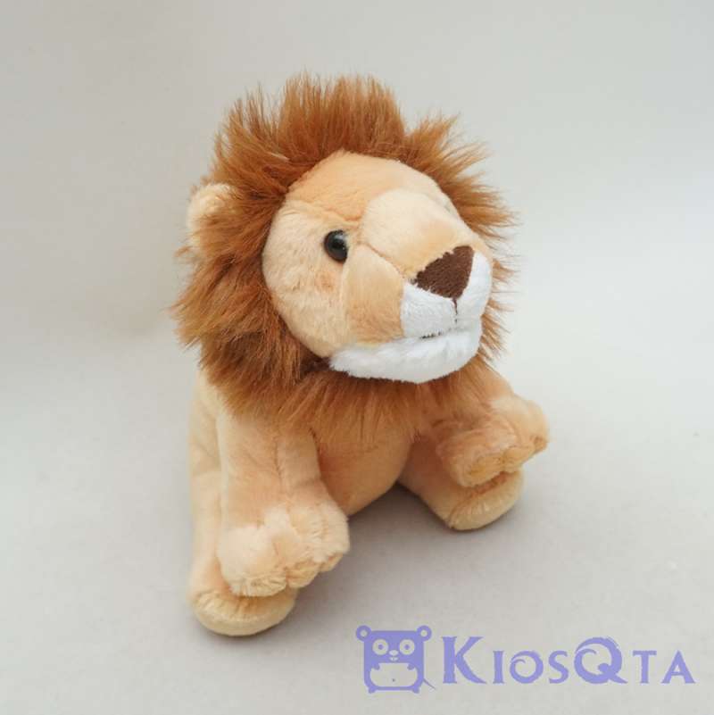 Jual Boneka Singa Duduk Sitting Lion Coklat Muda Medium May Di Seller ...