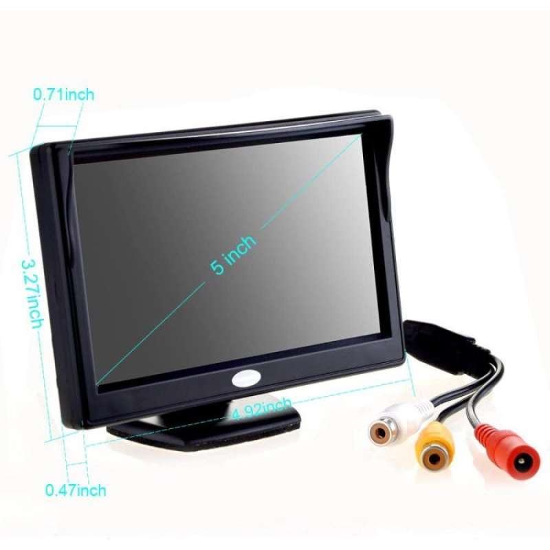 Promo Monitor Tft Lcd 5 Inch Rear View Parkir Mobil Diskon 26% Di ...