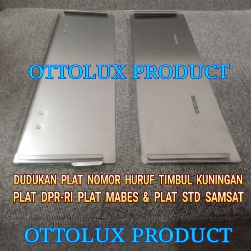 Promo Dudukan Plat Nomor Stainles Tebal Plat Samsat Dan Plat Kuningan ...