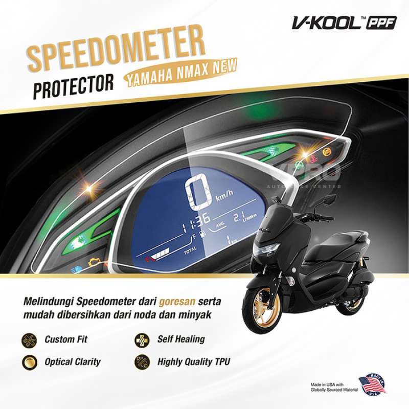 Promo Vkool Ppf Speedometer Motor Yamaha Nmax New (speedo Kotak) Diskon ...