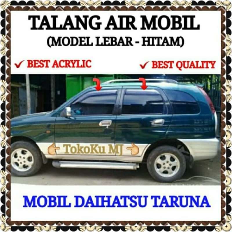Promo Talang Air Mobil Taruna (model Lebar) 4 Pintu - Hitam Diskon 25% ...