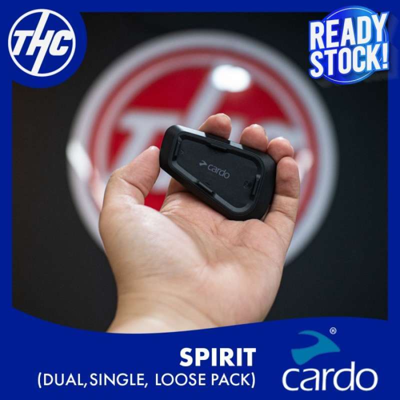 Promo Cardo Spirit Intercom Single Pack Bluetooth 5.2 Helmet ...