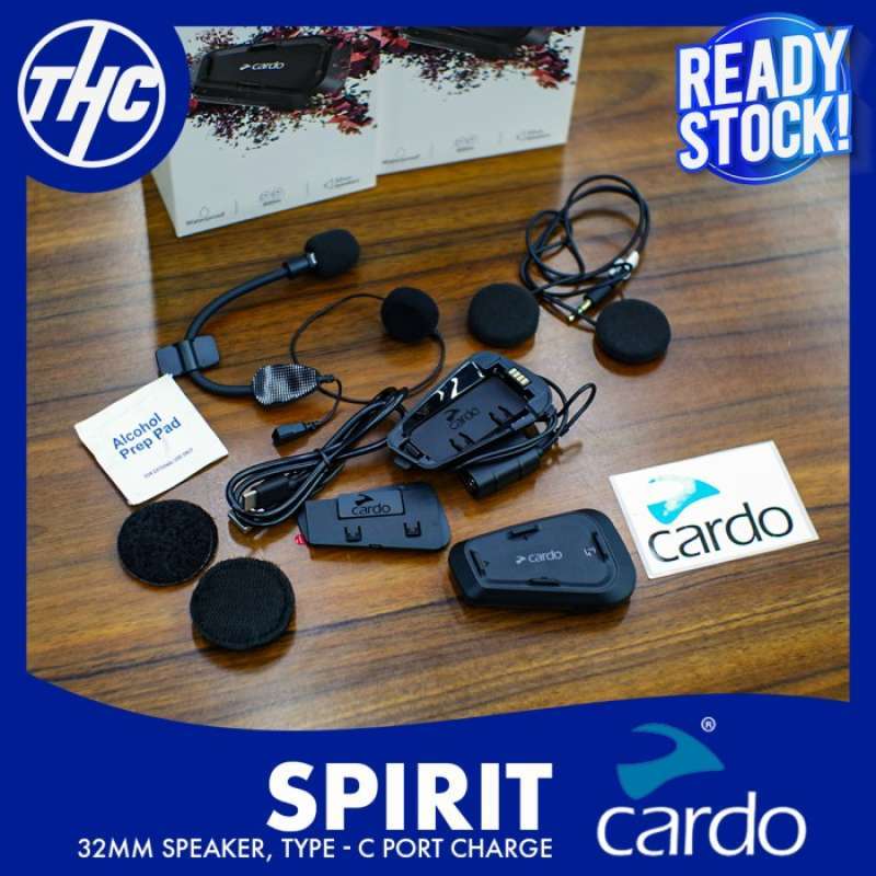 Promo Cardo Spirit Intercom Single Pack Bluetooth 5.2 Helmet ...