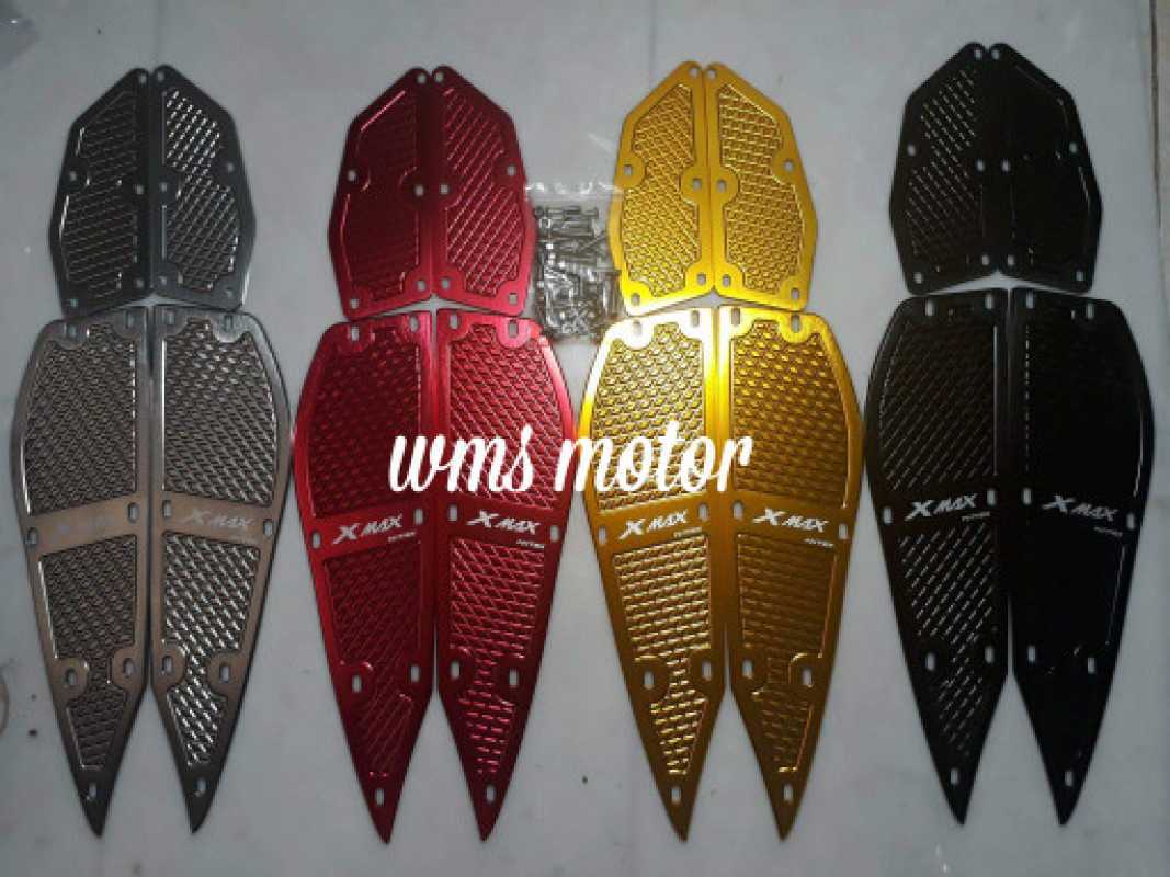 Promo Injakan Bordes Plat Cnc Xmax Thailand By Nemo Diskon 50% Di ...