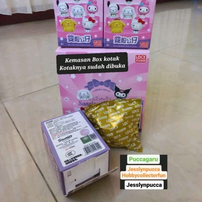 Jual Bisa Pilih Sanrio Face Changing Swap Blind Box Blind Ball ...