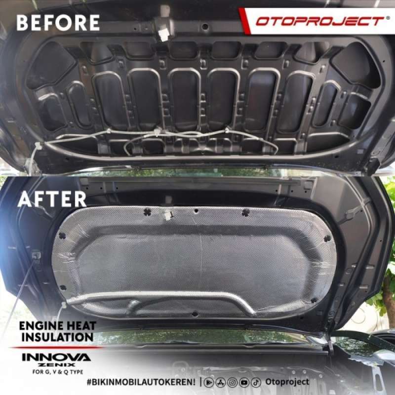 Promo [promo] Engine Heat Insulation Innova Zenix 2022 - 2023 ...