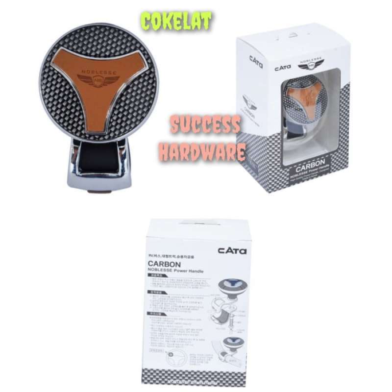 Promo Fouring Power Handle Stir Mobil Silikon / Alat Bantu Setir Diskon ...