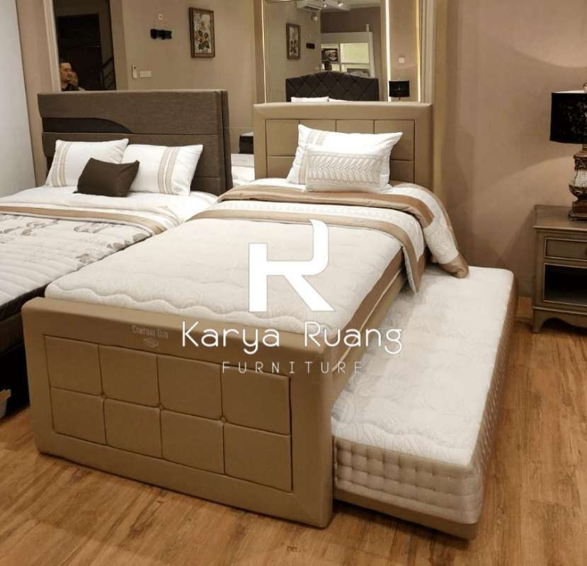 Jual Karya Ruang | Kasur Springbed Comforta Comfort Duo 2 In 1 | Kasur Twin - 120x200 Full Set ...