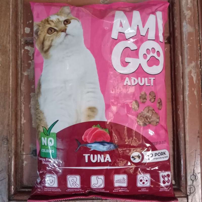 Jual Amigo Adult Tuna 800gram - Makanan Kucing - Cat Food Di Seller ...