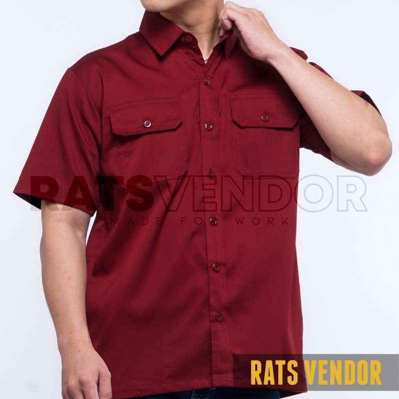 Jual Ratsvendor Kemeja Dinas / Harian / Kerja / Pdh Lapangan Lengan ...