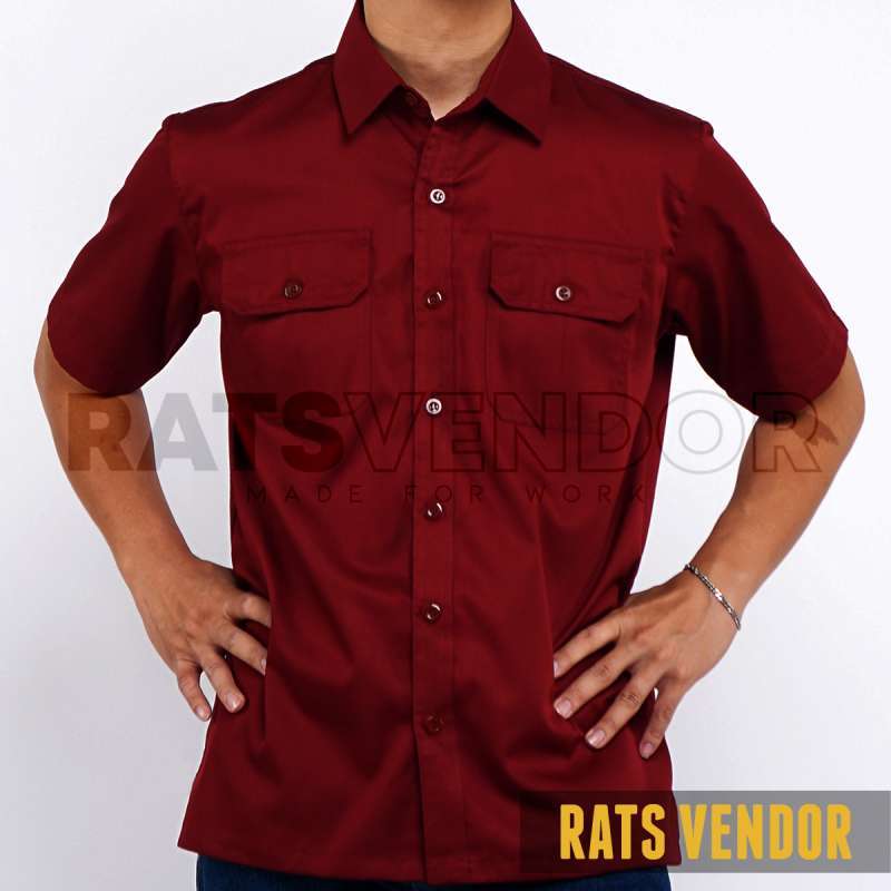 Jual Ratsvendor Kemeja Dinas / Harian / Kerja / Pdh Lapangan Lengan ...