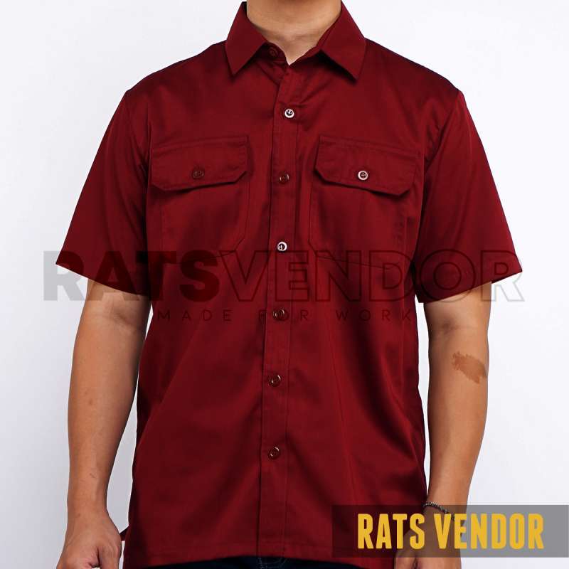 Jual Ratsvendor Kemeja Dinas / Harian / Kerja / Pdh Lapangan Lengan ...