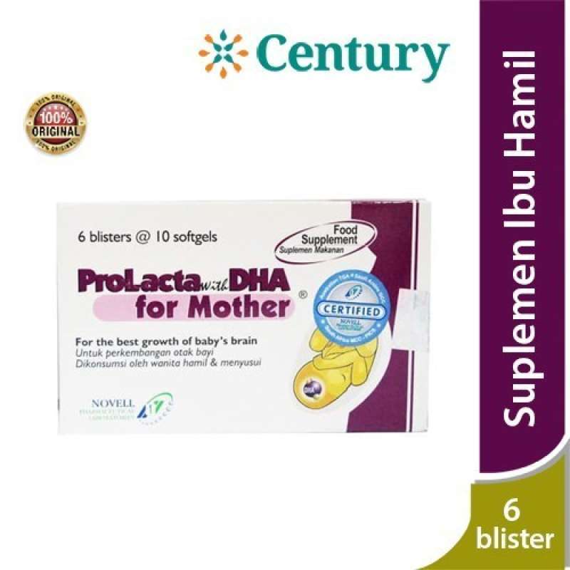 Promo Prolacta Dha For Mother 6x10 / Dha / Ibu Hamil / Promil / Vitamin ...