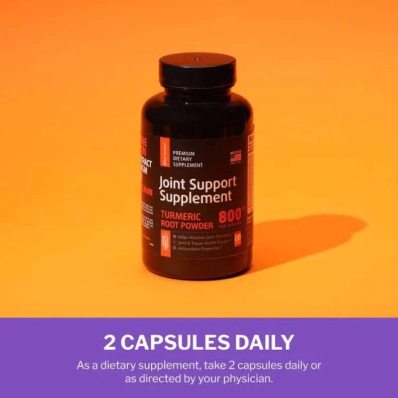 Promo Raw Science Joint Support Supplement With Turmeric Root Powder-60 ...