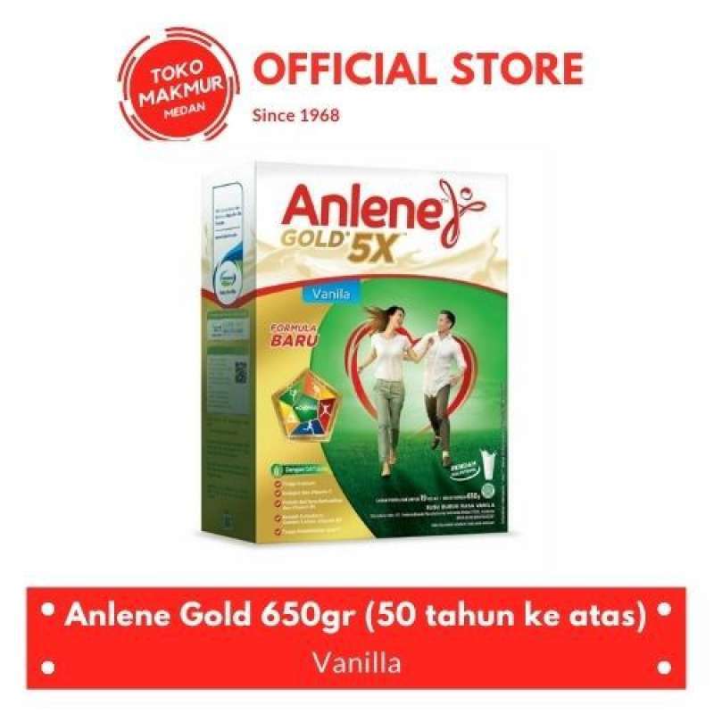 Jual Anlene Gold 600 Gr ( Usia 50 Tahun Ke Atas ) Di Seller Tokomakmur ...