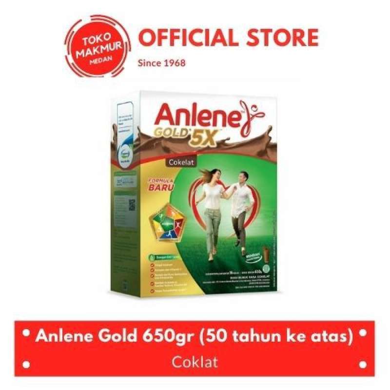 Jual Anlene Gold 600 Gr ( Usia 50 Tahun Ke Atas ) Di Seller Tokomakmur ...