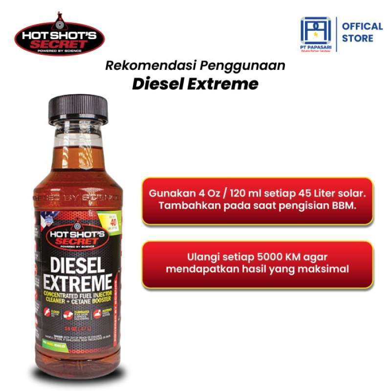 Promo Hotshot's Secret Additive Solar Purging Diesel Extreme 16 Oz ...