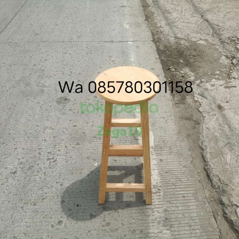 Promo Kursi Bar Bulat Diameter 30 Cm, Tinggi 75cm Diskon 23% Di Seller ...