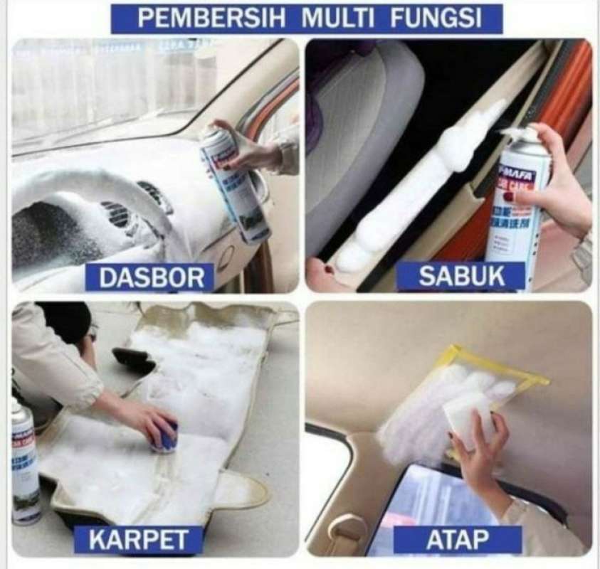 Promo Magic Cleaner Foam / Pembersih Dashboard Dengan Mudah Hg Diskon ...