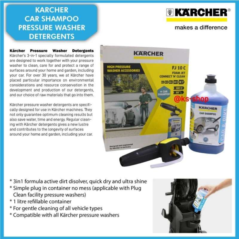 Promo Karcher Fj 10 Fj10 Foam Nozzle Foam Jet Diskon 9% Di Seller ...