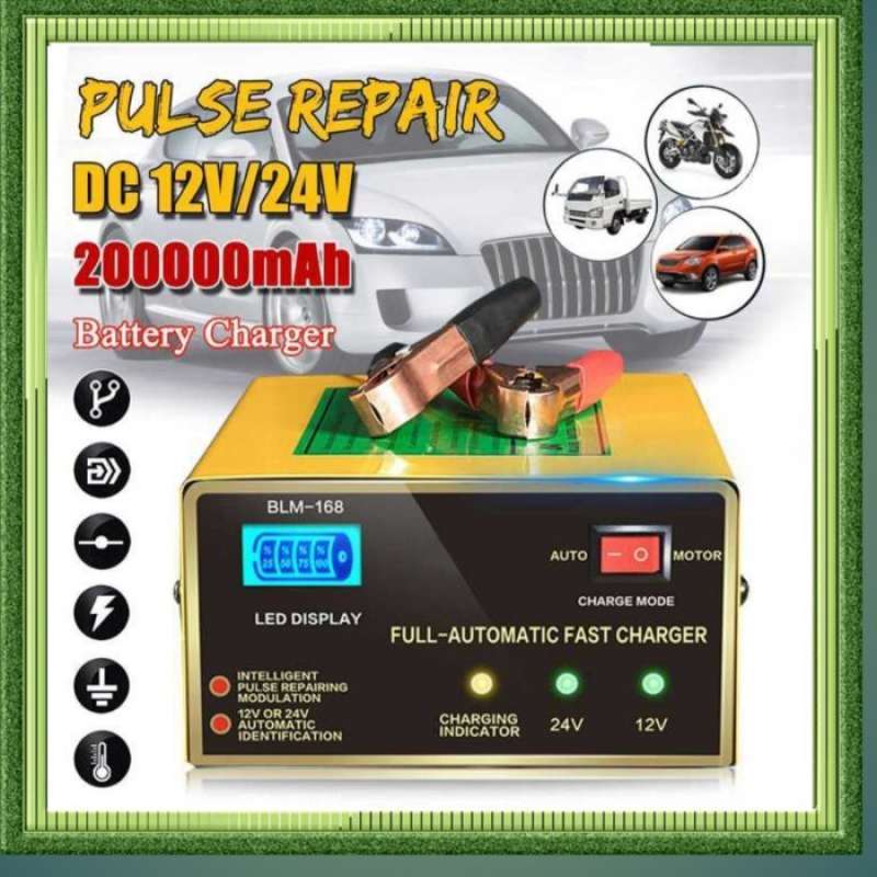 Promo Carger Aki Mobil Dan Motor Charger Aki Bolaimei 250w 12v/24v ...