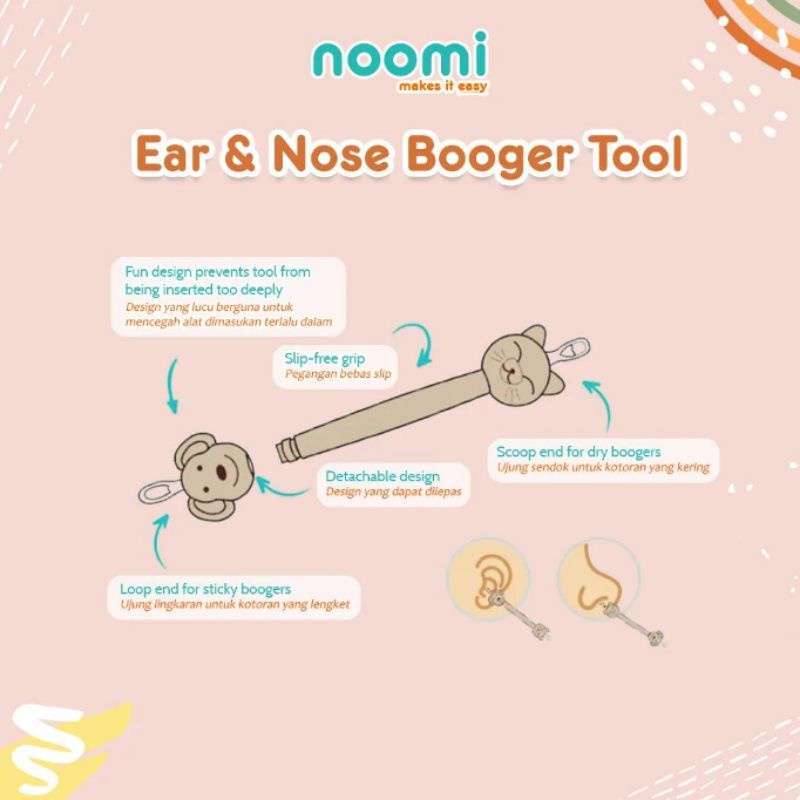 Jual Sale Noomi 2in1 Ear & Nose Booger Tool / Oogie Bear Look A Like ...