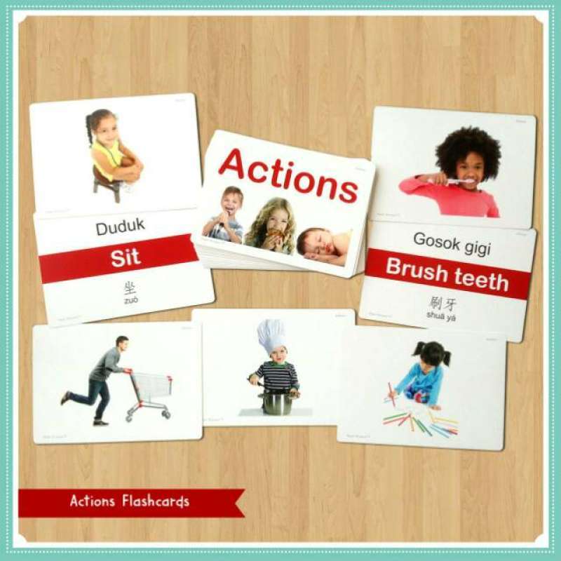 Jual Sale Flashcards / Flashcard / Flash Card / Kartu Pintar Anak 3 ...
