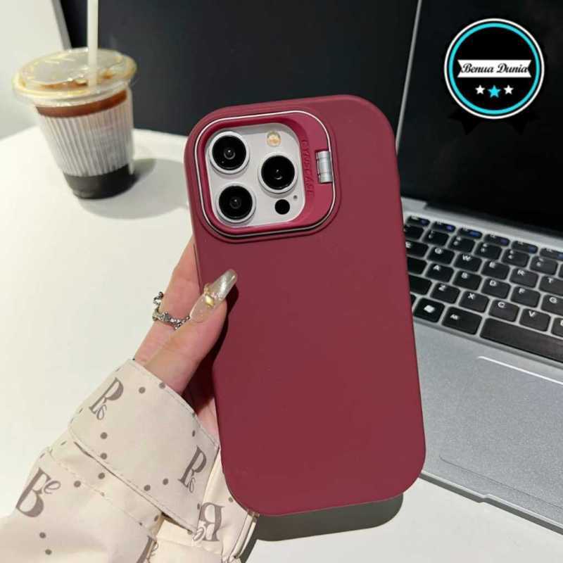 Jual Softcase Silikon Case Procamera Stand For Ipone 12 13 14 15 Pro ...