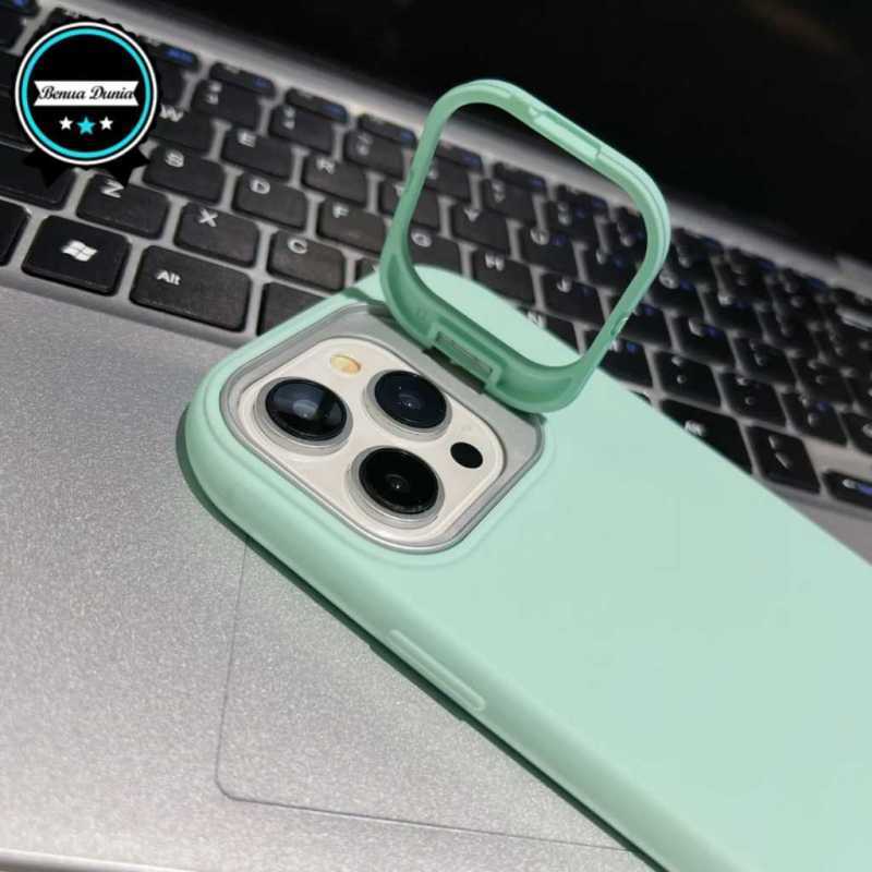 Jual Softcase Silikon Case Procamera Stand For Ipone Pro