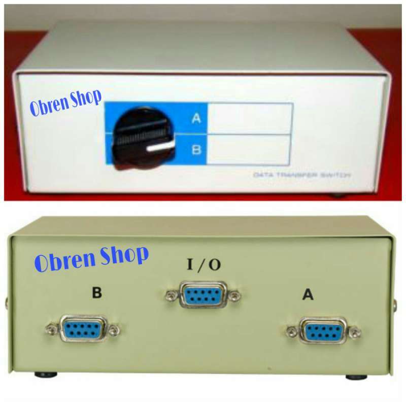 Promo 100% Produk Ori Data Transfer Switch Rs232 Serial 2 Port Diskon ...