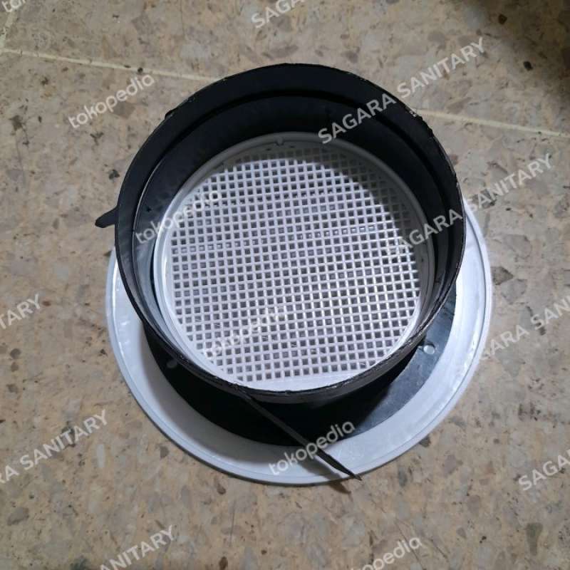 Promo Tutup Ventilasi Udara Bulat 5 In Abs Wall Air Vent Grill Ac ...
