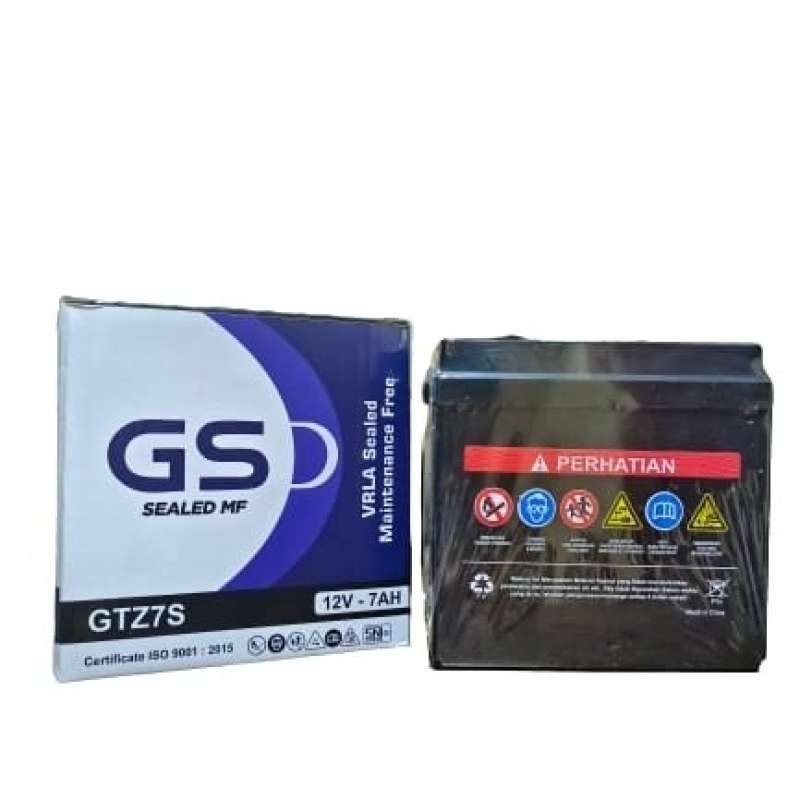Promo Aki Accu N Max New 155 Grande Iss Gs Gtz7s Diskon 21% Di Seller ...