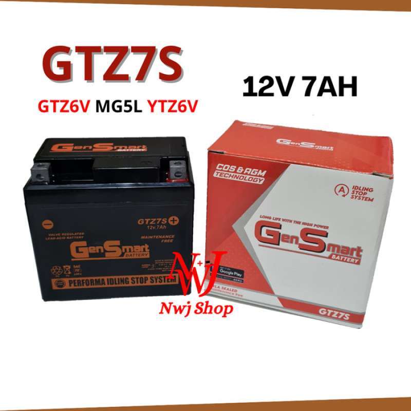 Promo Aki Motor Cb 150 250 Gtz7s Gtz6s Gs Mf Aki Kering Diskon 19% Di ...