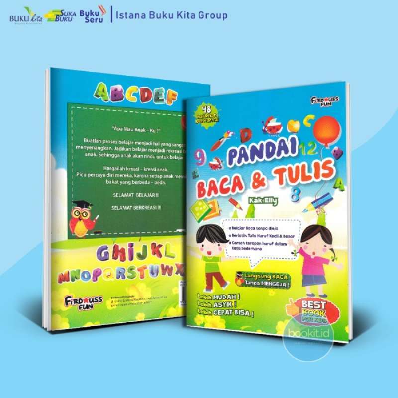 Promo Buku Anak Pandai Baca & Tulis Best Book For Kids - Firdauss ...
