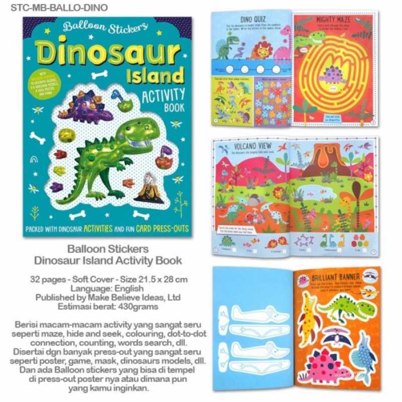Promo Balloon Stickers Activity Books - Buku Aktivitas Anak - Truck ...
