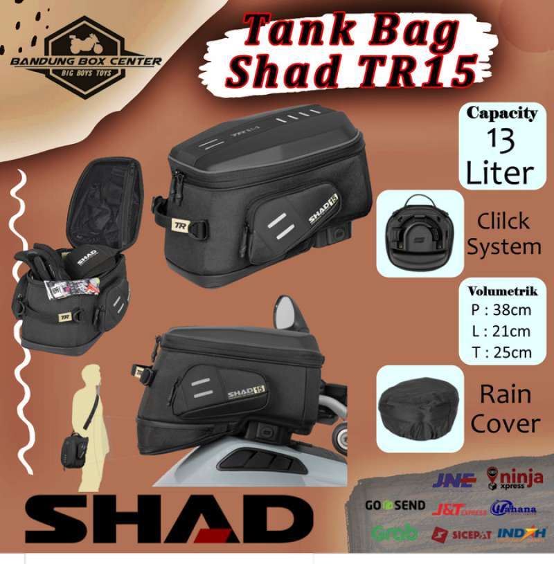 Promo Tankbag Shad E03 E09 Tr15 Tas Tanki Motor Shad Suzuki Vstrom V ...