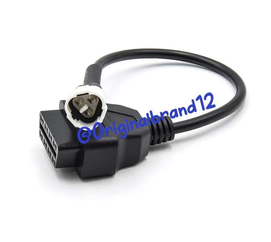 Promo Adapter Kabel Obd2 Dlc Motor Yamaha Ecu Socket 16 Pin To 3 Pin ...