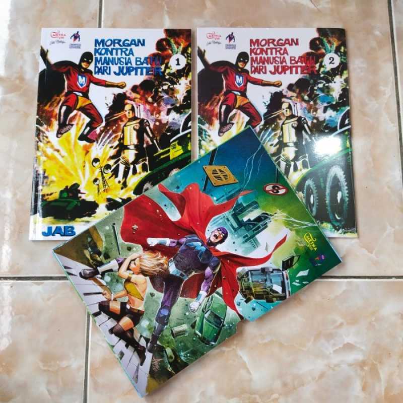 Promo Komik Morgan Kontra Manusia Batu Dari Jupiter + Box, Karya Jab ...