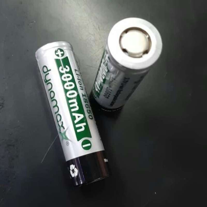 Jual Dynamax Baterai Cas 18650 3.7v 3000mah Li-ion Baterai Lithium Cas ...