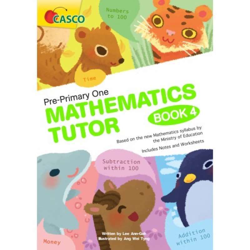 Promo Pre-primary One Maths Tutor Book 4 - Casco Book - Buku Pelajaran ...