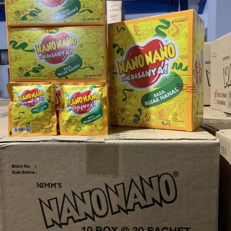 Jual Permen Nano Nano Rujak Nanas Di Seller Iskandarbfp - Pulo Gadung ...