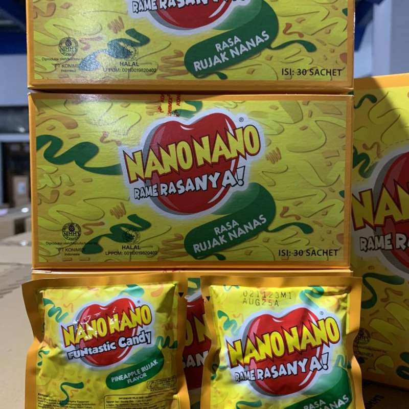 Jual Permen Nano Nano Rujak Nanas Di Seller Iskandarbfp - Pulo Gadung ...