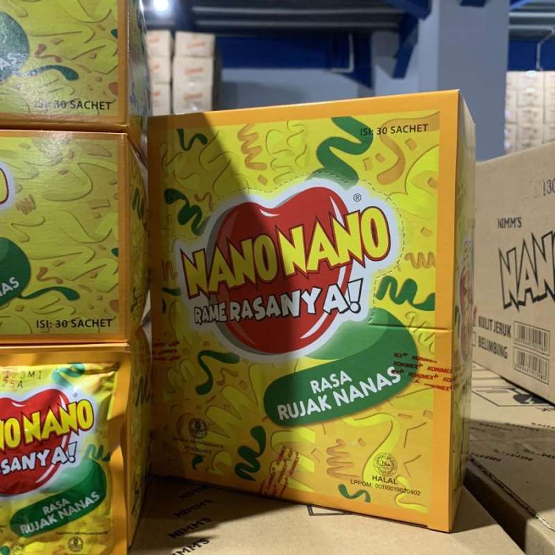Jual Permen Nano Nano Rujak Nanas Di Seller Iskandarbfp - Pulo Gadung ...