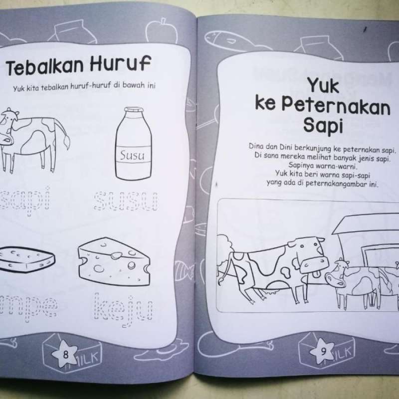 Promo Buku Bimbingan Latihan Anak Lks Tk Islam / Paud/ Mewarnai/membaca ...