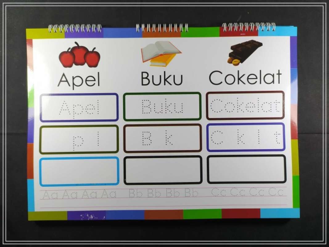 Promo Buku Belajar Menulis Huruf Dan Angka Anak Paud Dan Anak Tk Wipe ...