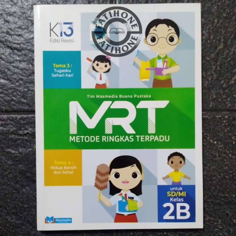 Promo Buku Mrt Sd Kelas 2 Paket Satu Tahun Jilid 2a 2b 2c 2d K13 Revisi ...
