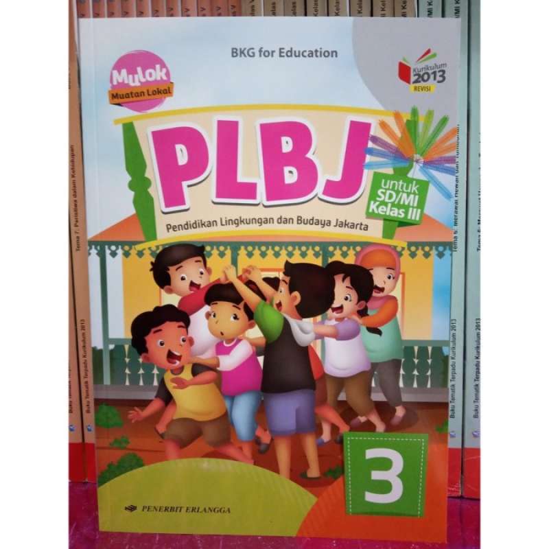 Promo Buku Mulok Muatan Lokal Plbj Erlangga Sd Kelas 1 2 3 4 5 6 ...