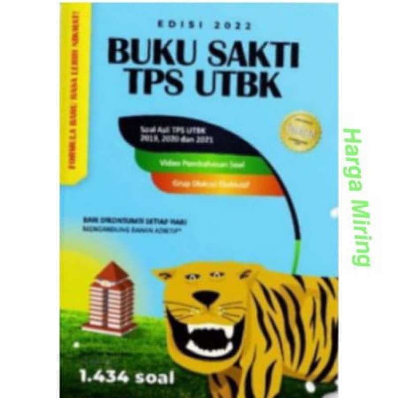 Promo Buku Kitab Sakti Tps Utbk 2022||original Susu Macan- Hemat- Soal ...
