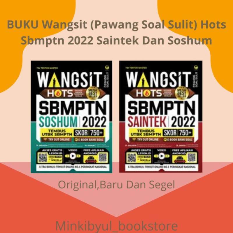 Promo Buku Wangsit (pawang Soal Sulit) Hots Sbmptn Saintek Dan Soshum 2022 - Soshum Multicolor ...