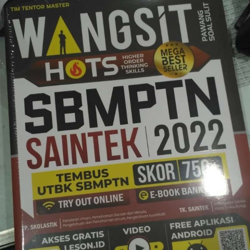 Promo Buku Wangsit (pawang Soal Sulit) Hots Sbmptn Saintek Dan Soshum 2022 Diskon 26% Di Seller ...